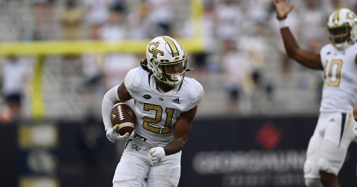 Gibbs Named ACC Rookie of the Week – Football — Georgia Tech Yellow Jackets