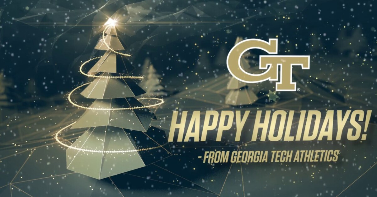 Happy Holidays from Georgia Tech Athletics! – Georgia Tech Yellow Jackets