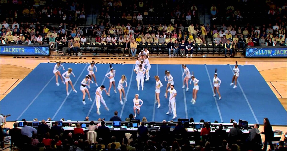 GT Cheerleading performing their nationals routine – Georgia Tech ...