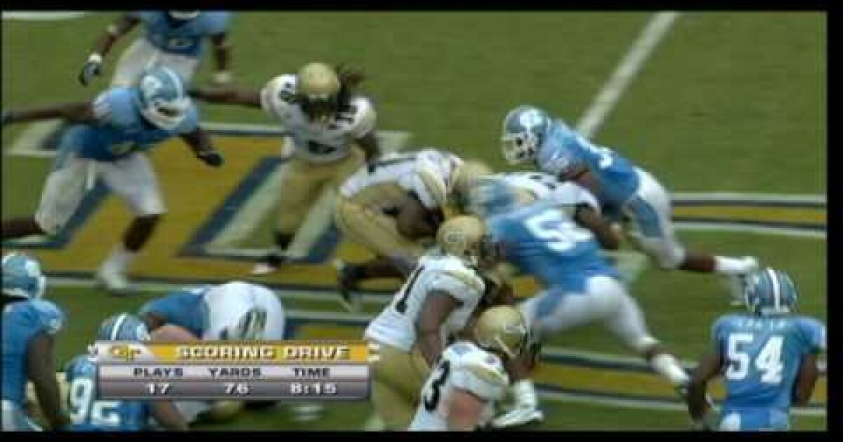 Georgia Tech vs North Carolina Football Highlights – Georgia Tech ...