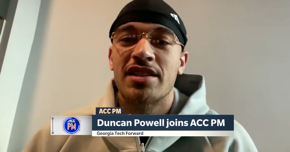 VIDEO: Duncan Powell Joins ACC PM – Men's Basketball — Georgia Tech ...