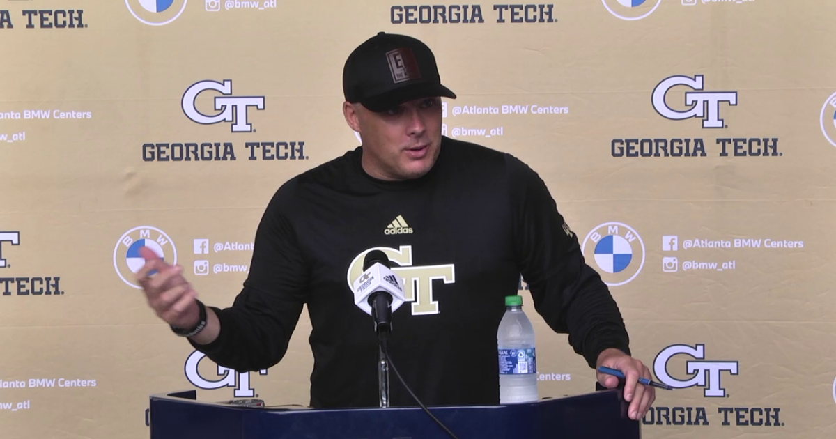 VIDEO: Geoff Collins Weekly Press Conference – Football — Georgia Tech ...