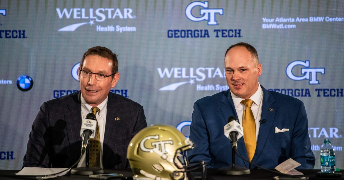Photos: Geoff Collins Intro Press Conference – Football — Georgia Tech ...