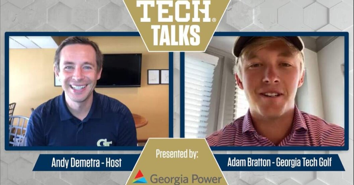 Tech Talks: Golfer Adam Bratton – Men's Golf — Georgia Tech Yellow Jackets