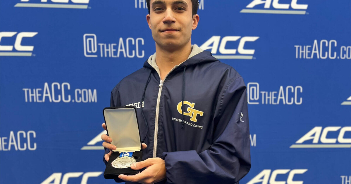Ünlü Earns Silver Medal in Men’s 200 Free – Georgia Tech Yellow Jackets