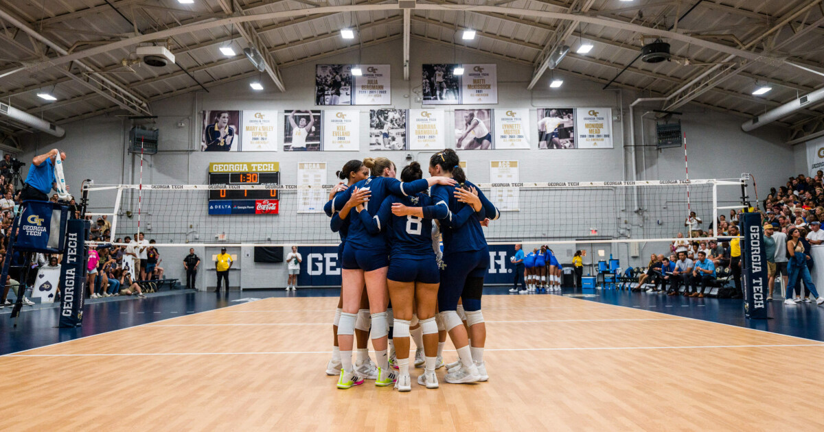 Tech Volleyball Announces 2025 Spring Schedule – Georgia Tech Yellow ...