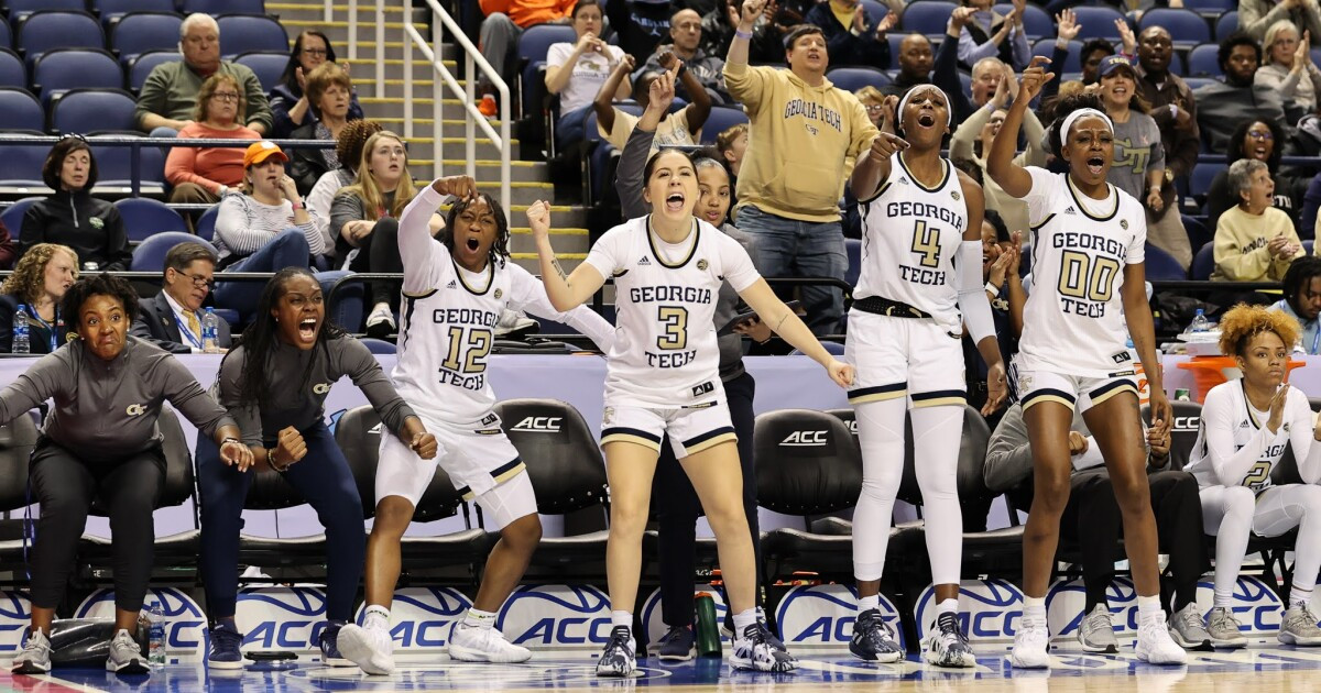 PHOTOS: Tech Tops Pitt in ACC Tournament – Women's Basketball — Georgia ...