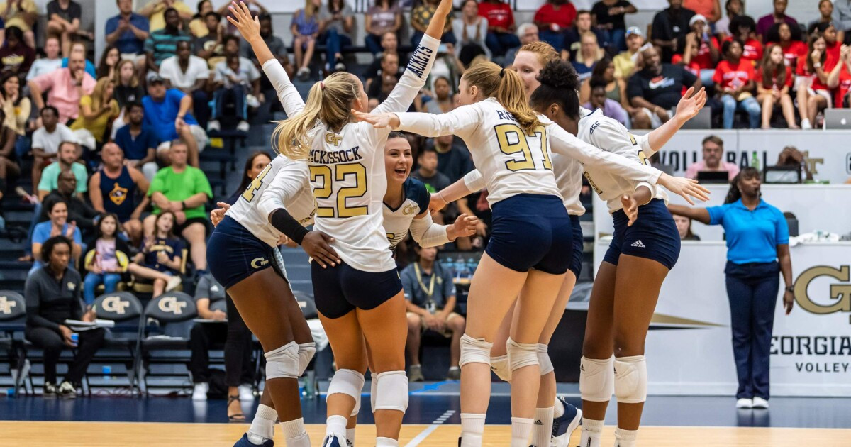 Jackets Open O’Keefe Play with a Victory – Volleyball — Georgia Tech ...