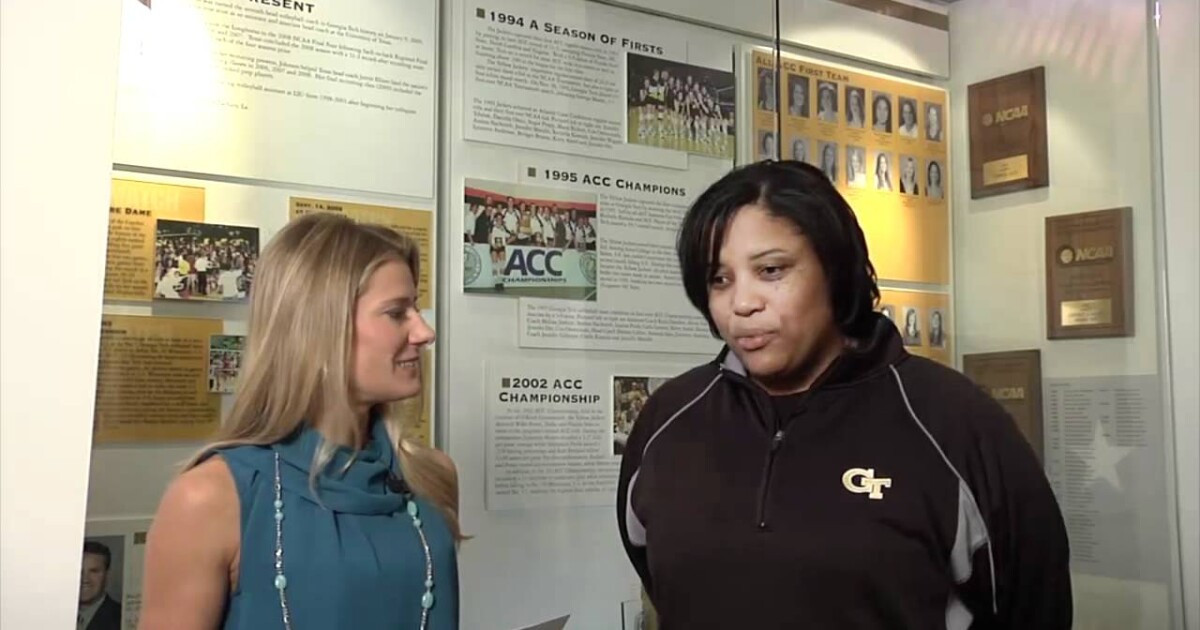 Georgia Tech Volleyball Head Coach Tonya Johnson Interview – Georgia ...
