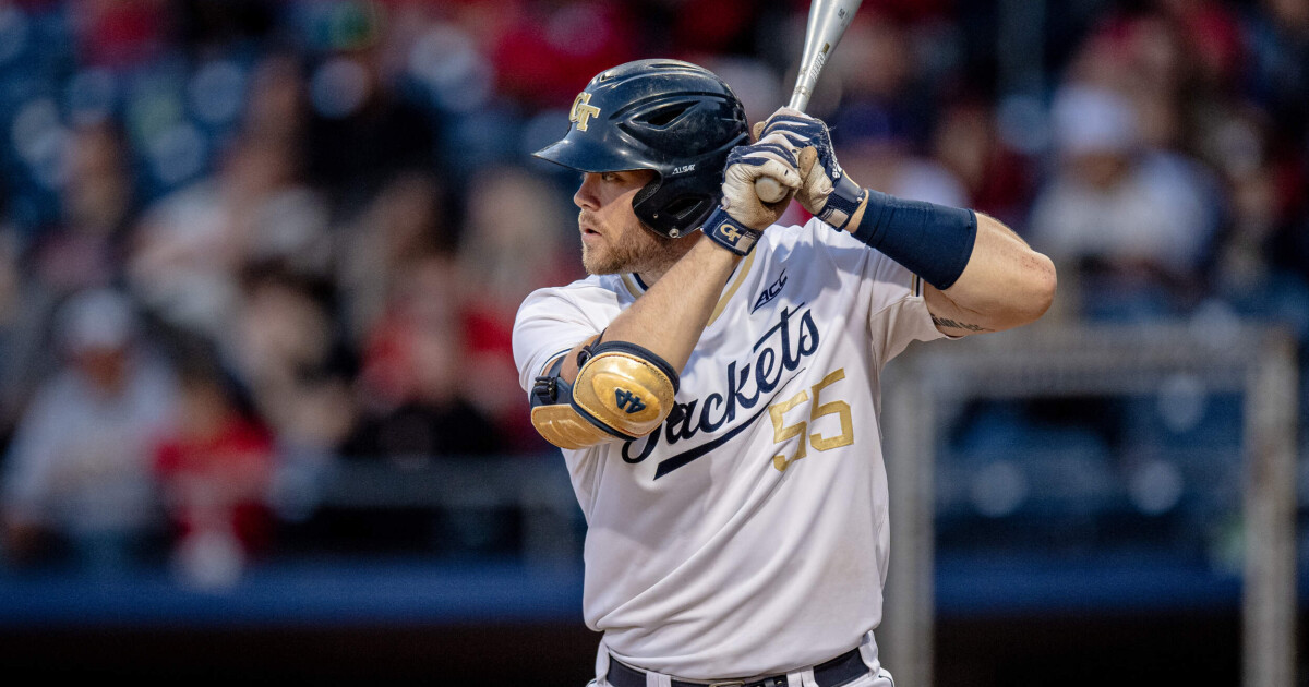Ellis Named ACC Player of the Week – Baseball — Georgia Tech Yellow Jackets