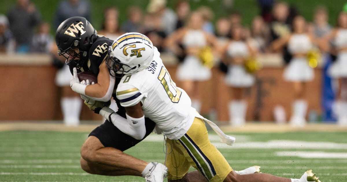 PHOTOS: Football at Wake Forest – Football — Georgia Tech Yellow Jackets