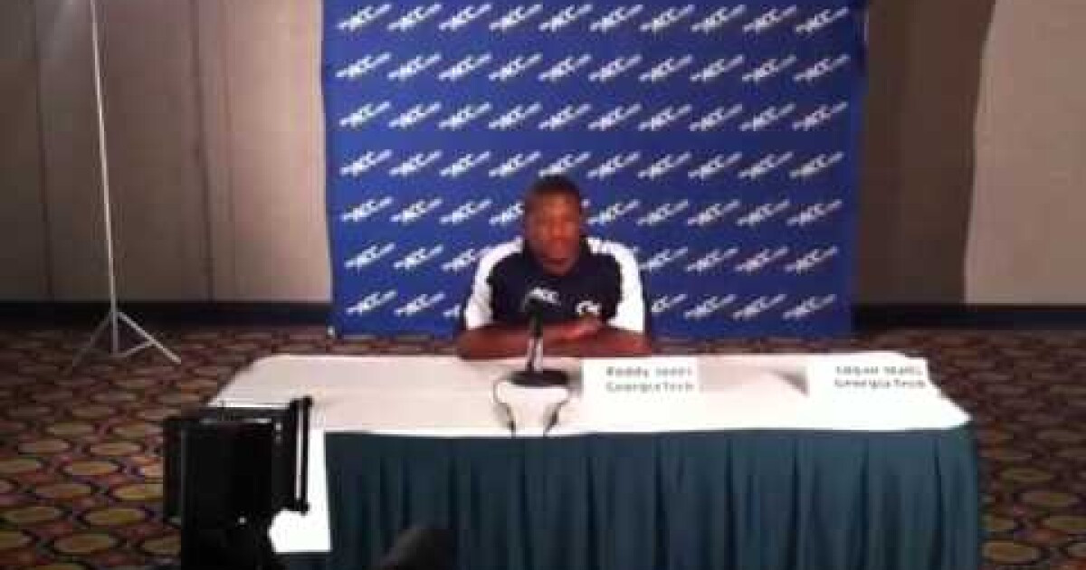 ACC Football Kickoff (Roddy Jones Interview) – Georgia Tech Yellow Jackets