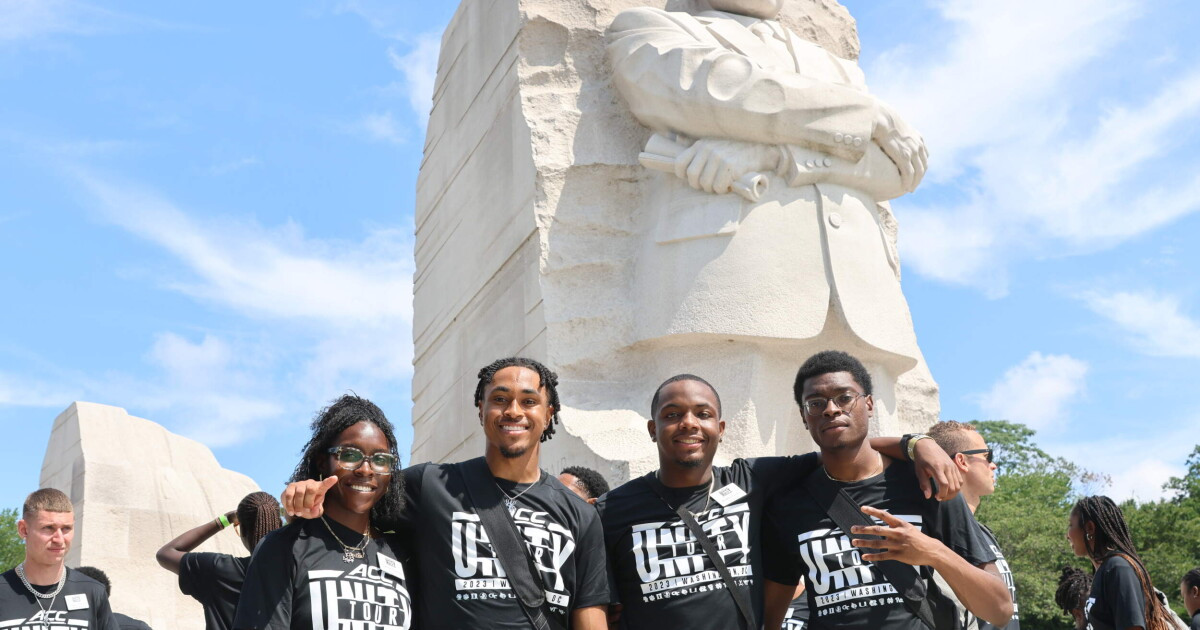 Jackets Participate in ACC Unity Tour – Athletics — Georgia Tech Yellow ...