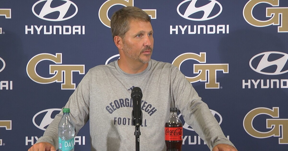 VIDEO: Fall Camp Media Availability - July 25 – Football — Georgia Tech ...
