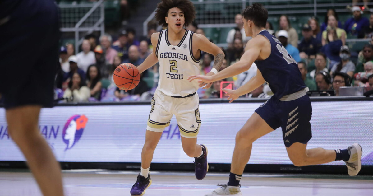 FRIDAY REWIND: Naithan George 2023-24 Highlights – Men's Basketball ...