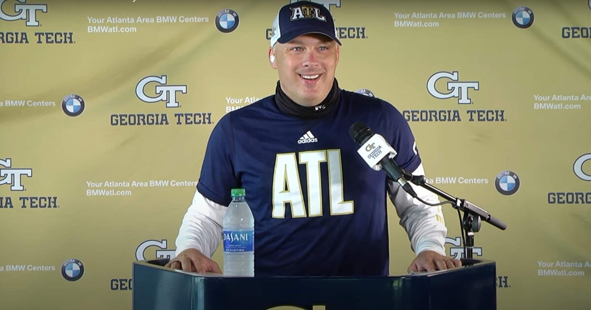 GT:60 Live – Coach Collins – Georgia Tech Yellow Jackets