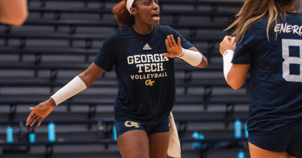 GALLERY: Volleyball Practice Update – Georgia Tech Yellow Jackets