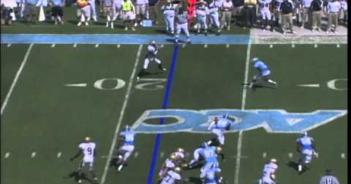 Georgia Tech vs. UNC 2010 HIGHLIGHTS – Georgia Tech Yellow Jackets