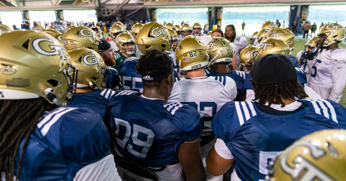 PHOTO GALLERY: Spring Practice No. 5 – Football — Georgia Tech Yellow ...
