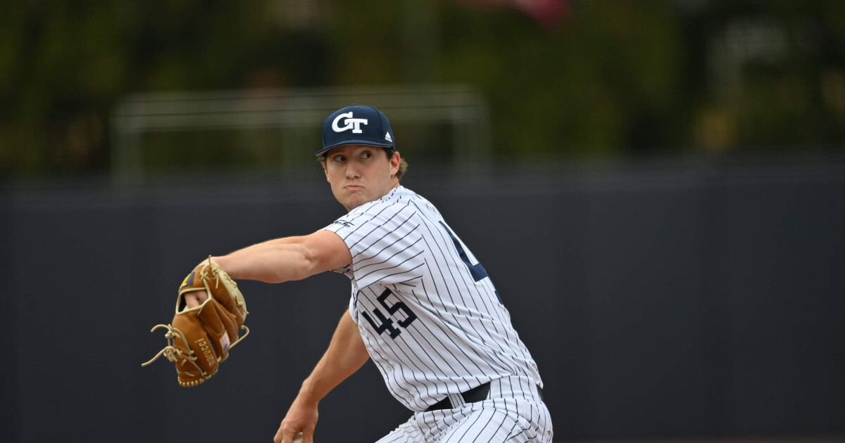 Archer, Hot Bats Power Tech Past No. 1 Louisville – Baseball — Georgia ...