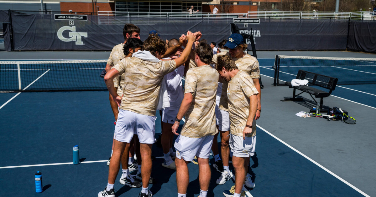 Tech Men’s Tennis Falls to Clemson – Men's Tennis — Georgia Tech Yellow ...