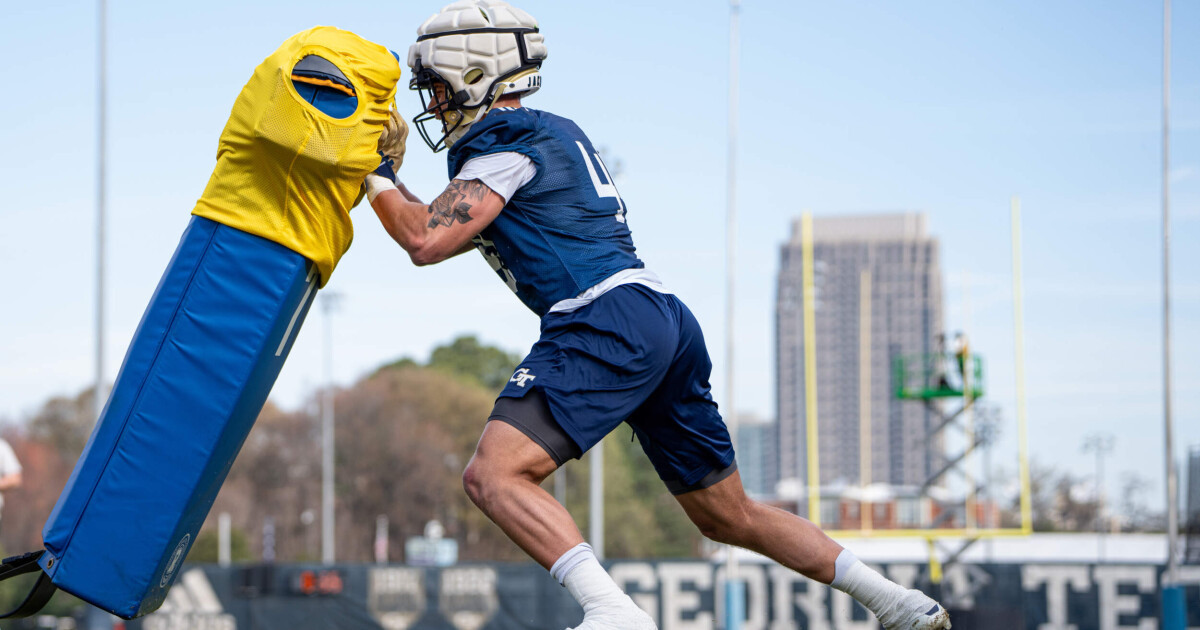 VIDEO/PHOTOS: Spring Practice No. 1 – Football — Georgia Tech Yellow ...