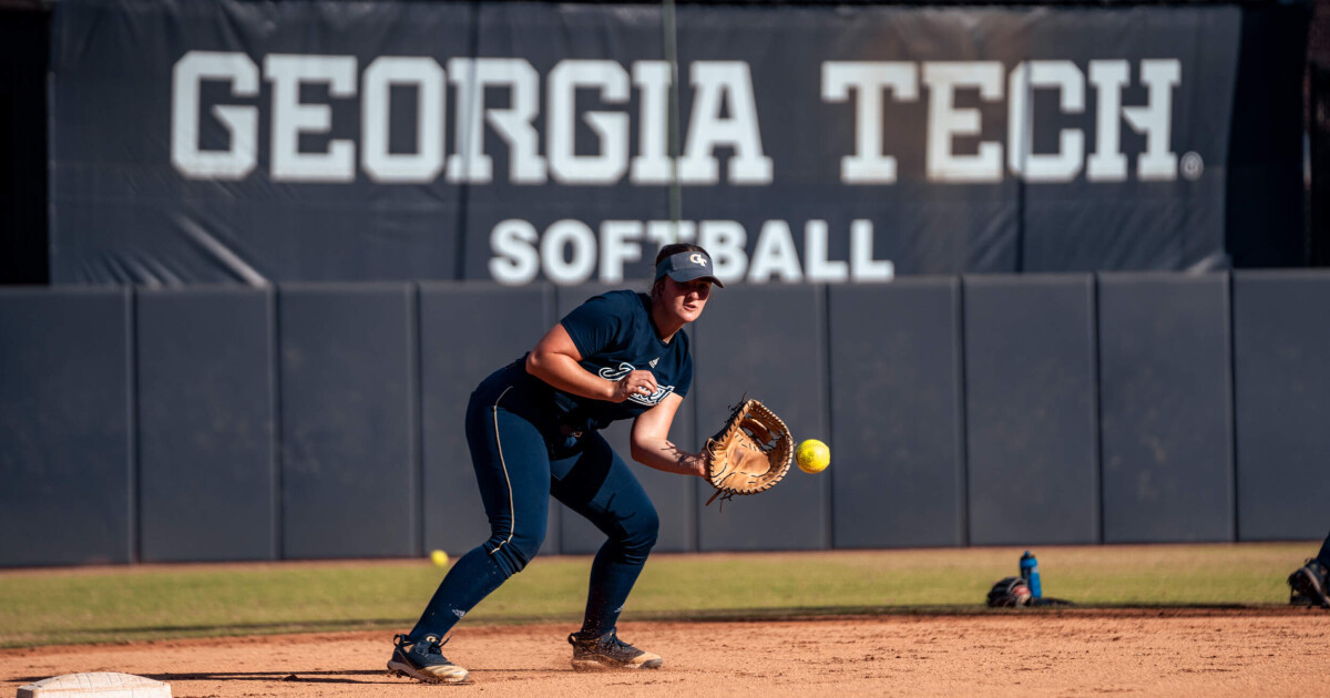 PHOTOS: Softball Practice 2 – Georgia Tech Yellow Jackets