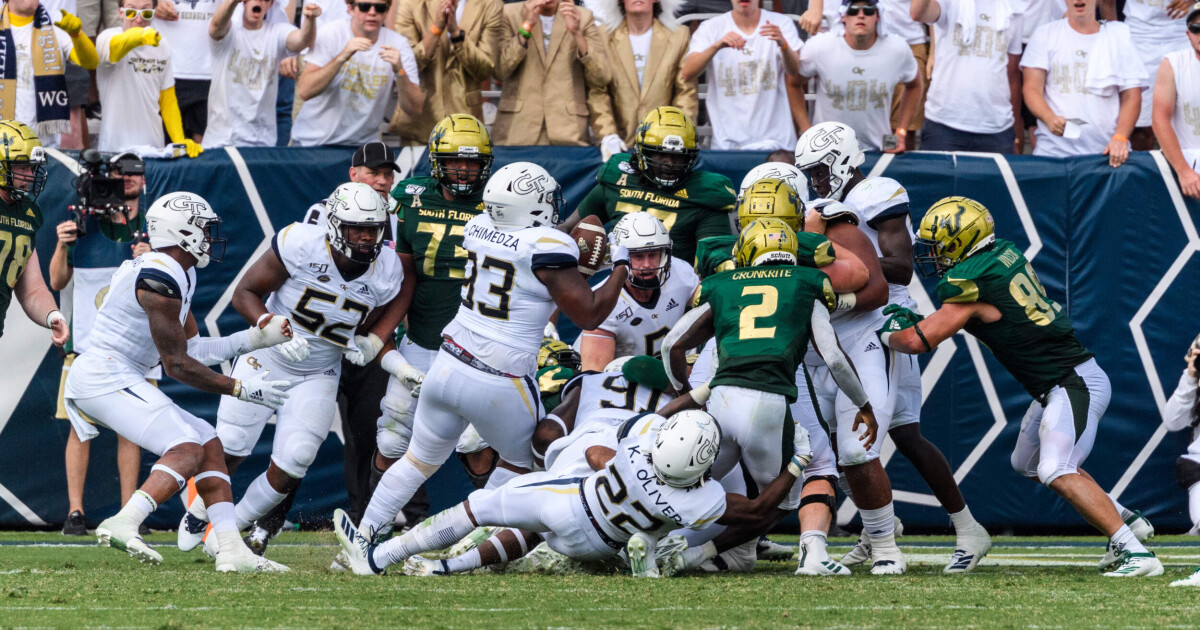 VIDEO: Georgia Tech Downs USF in '19 Home Opener – Football — Georgia ...