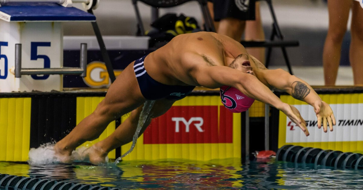 Yellow Jacket Relay Scores NCAA A Cut on Day 2 – Swimming & Diving ...