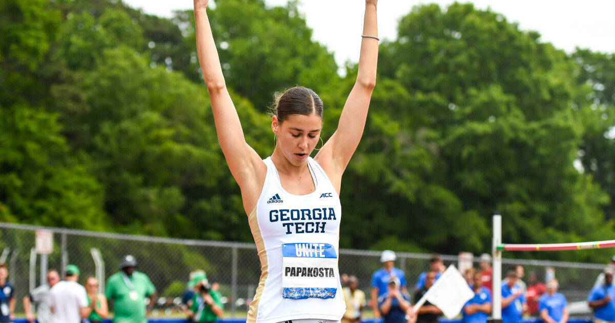 Papakosta Champions High Jump at ACC Championships – Georgia Tech ...