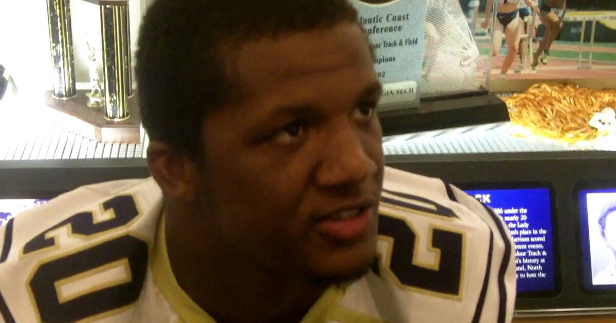 Roddy Jones at Yellow Jacket Fan Day – Georgia Tech Yellow Jackets