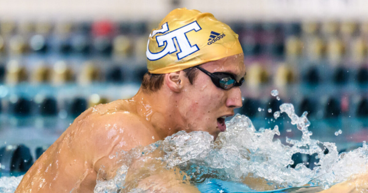 GT Men’s Swimming & Diving Leaps Into Top-15 – Georgia Tech Yellow Jackets