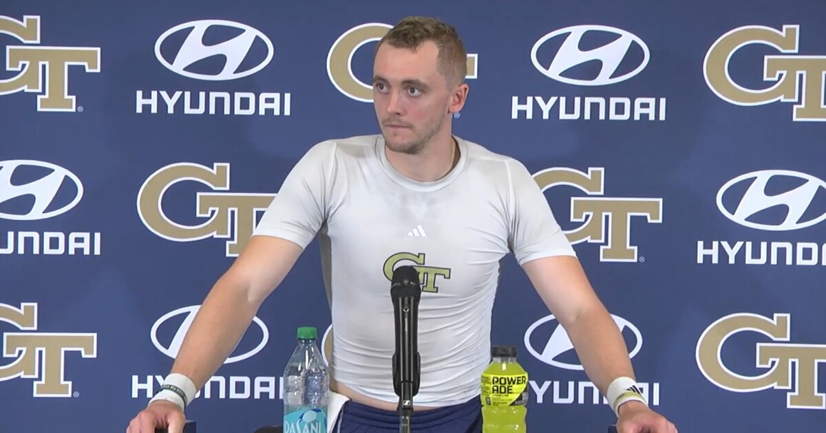 VIDEO: GT Football Week 1 Media Availability – Football — Georgia Tech ...