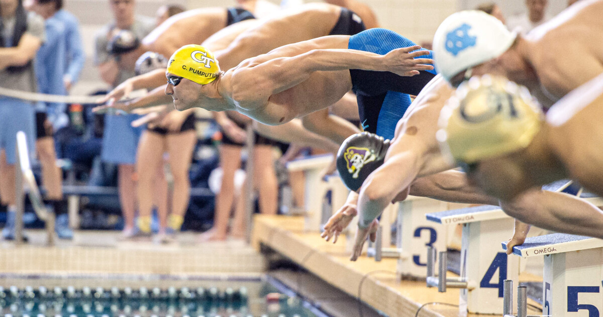 Tech Opens Invite with School Record, Gold Medal – Swimming & Diving ...
