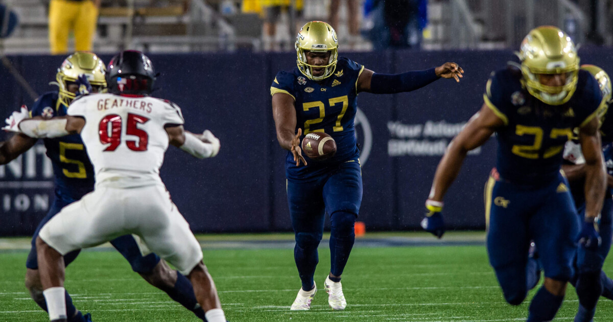 National Accolades for Tech Football’s Gibbs, Harvin – Football ...