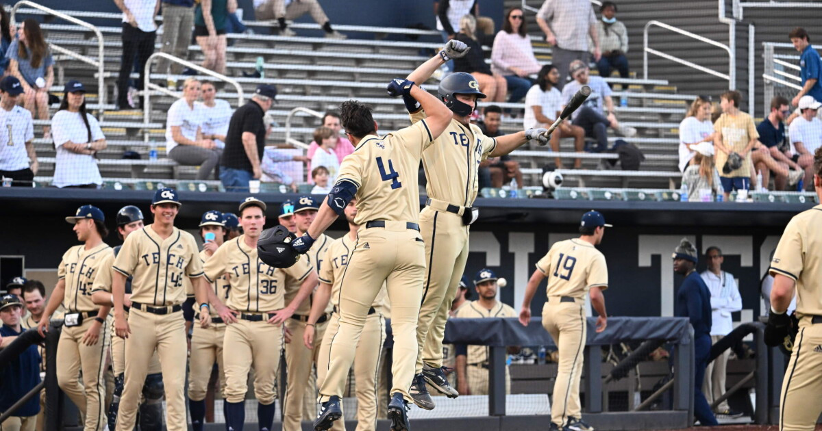 Bats Explode as Jackets Rout Blue Hose – Baseball — Georgia Tech Yellow ...