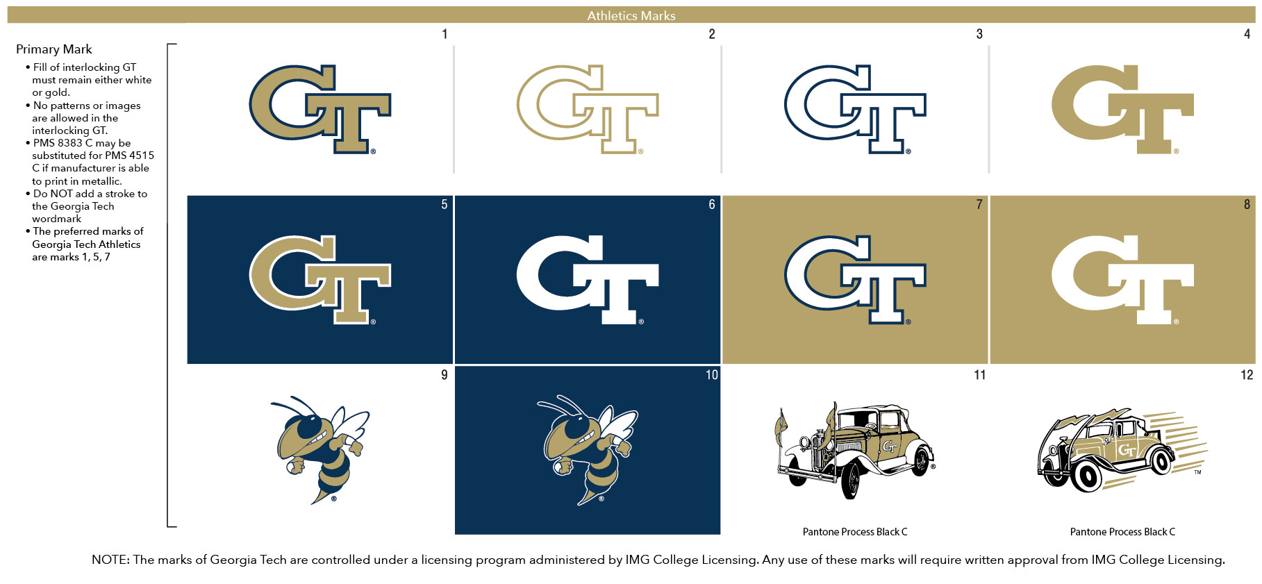 Georgia Tech Yellow Jackets | Official Athletic Site | Brand Guidelines ...