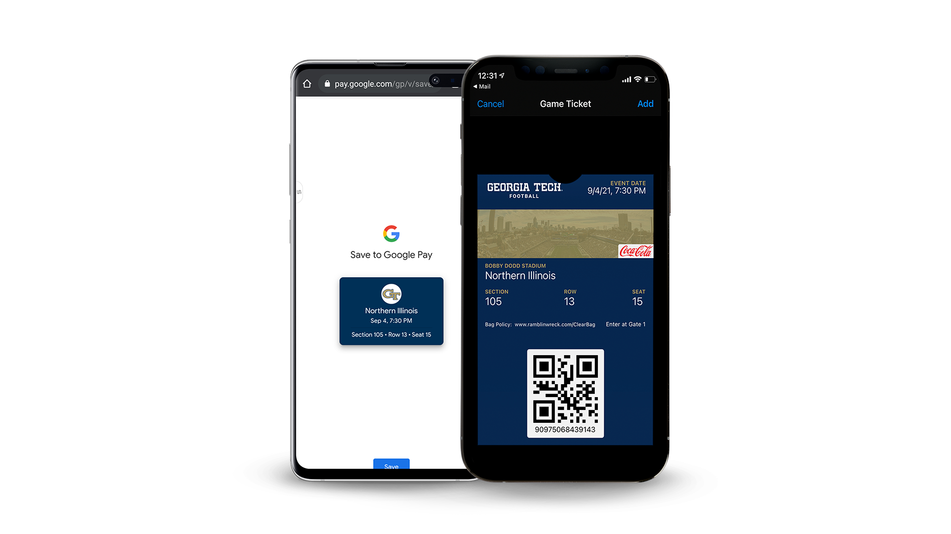 Georgia Tech | Mobile Tickets — Georgia Tech Yellow Jackets