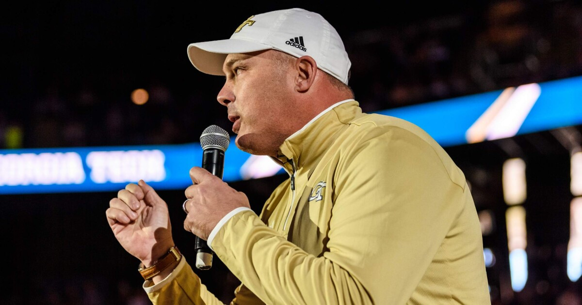 VIDEO: Geoff Collins Press Conference – Football — Georgia Tech Yellow ...