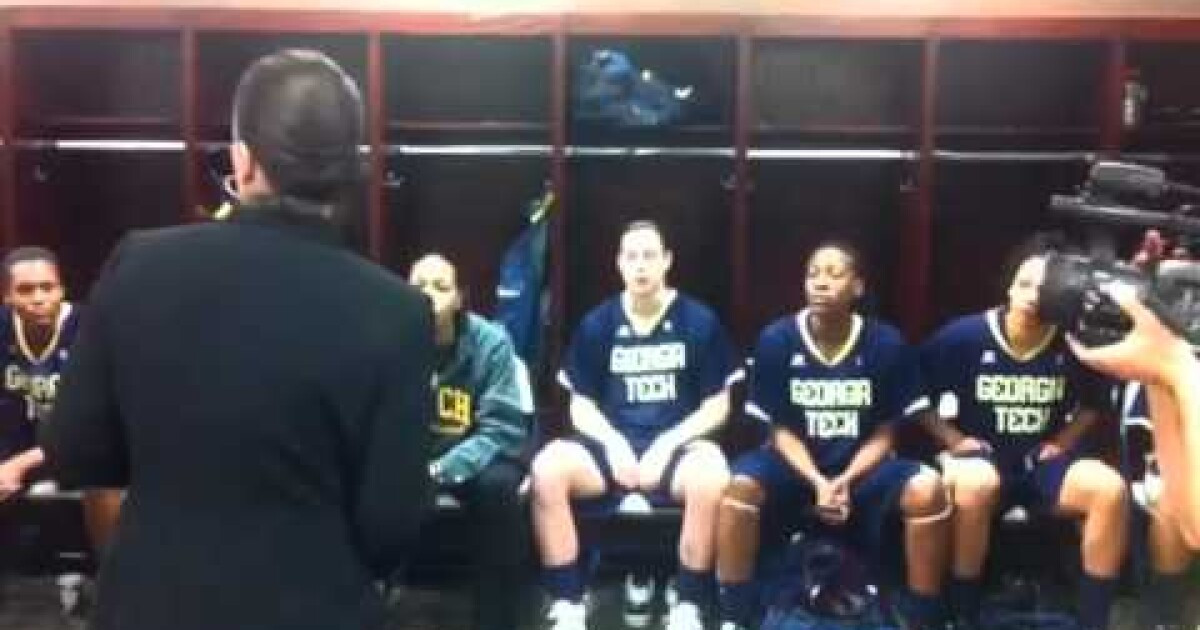 Inside the Georgia Tech locker room – ACC Championship – Georgia Tech ...