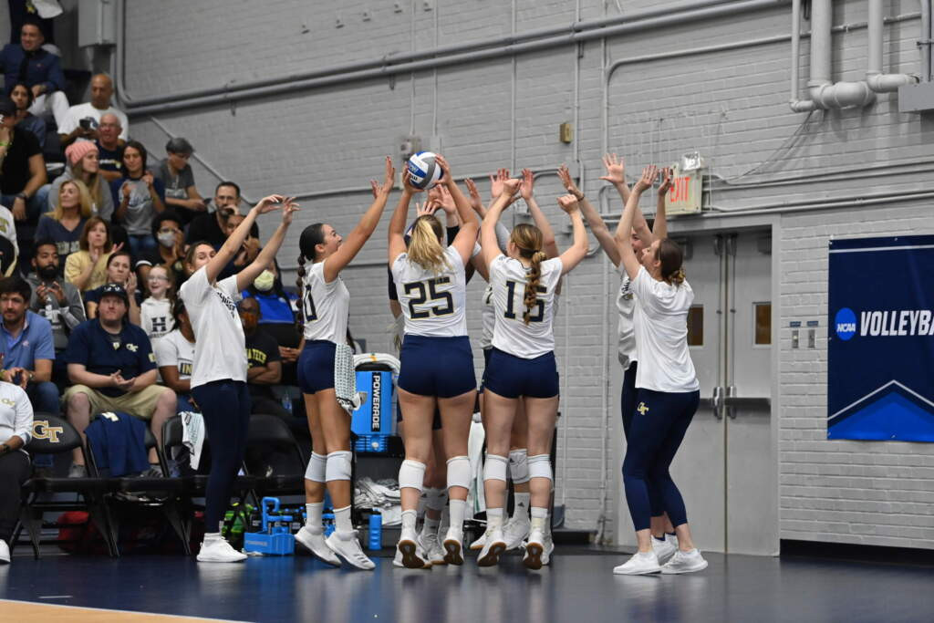 No 8 Seed Tech Sweeps The Citadel To Open Ncaa Tourney Georgia Tech