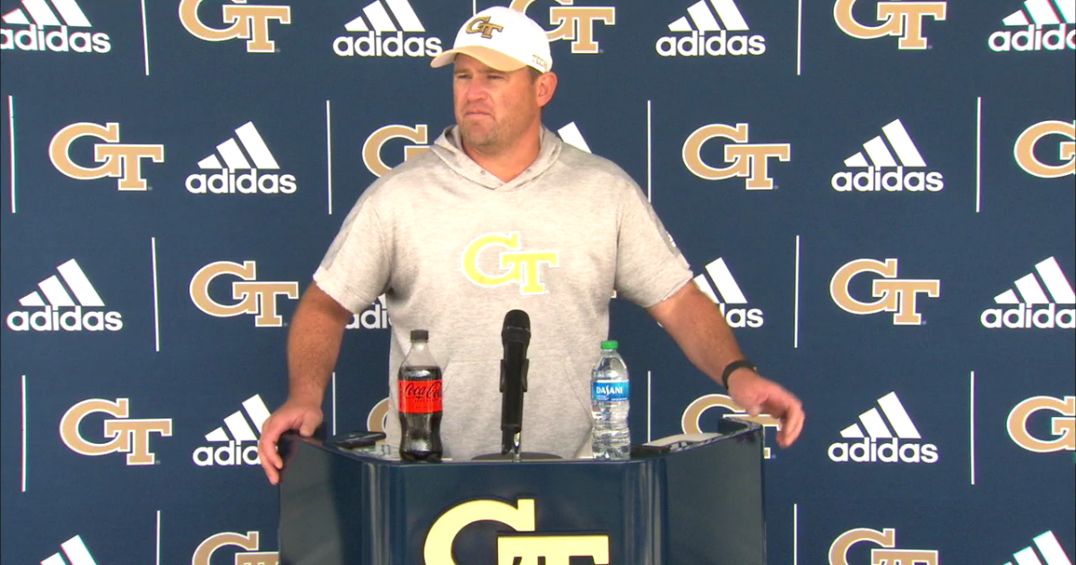 VIDEO: Coach Key Weekly Press Conference – Football — Georgia Tech ...