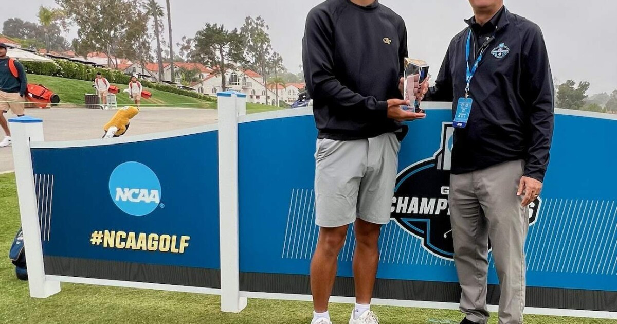 Aidan Tran Honored with NCAA Elite 90 Award – Men's Golf — Georgia Tech ...