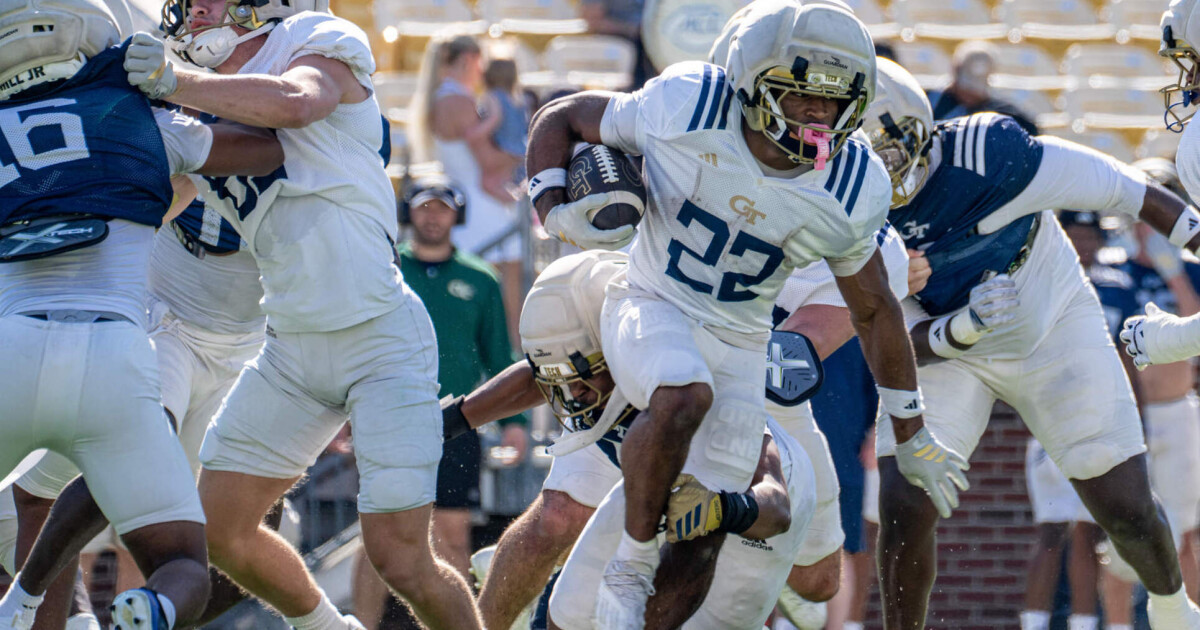 VIDEO: 2026 Spring Practice - Day 11 – Football — Georgia Tech Yellow ...