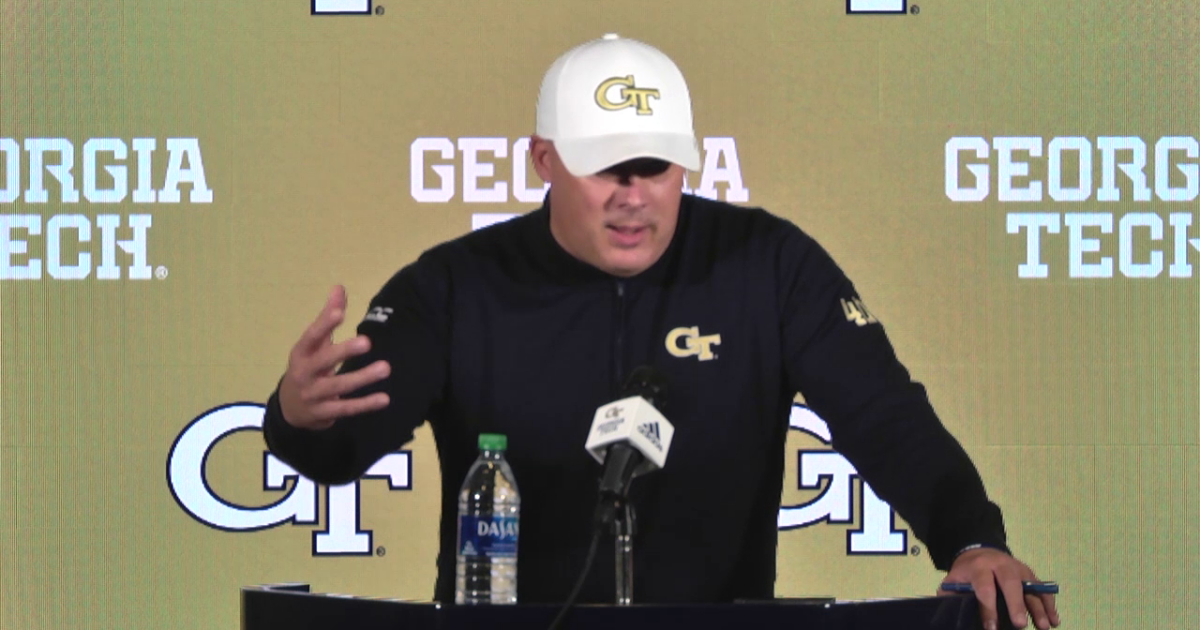 VIDEO: Coach Collins Signing Day Press Conference – Georgia Tech Yellow ...