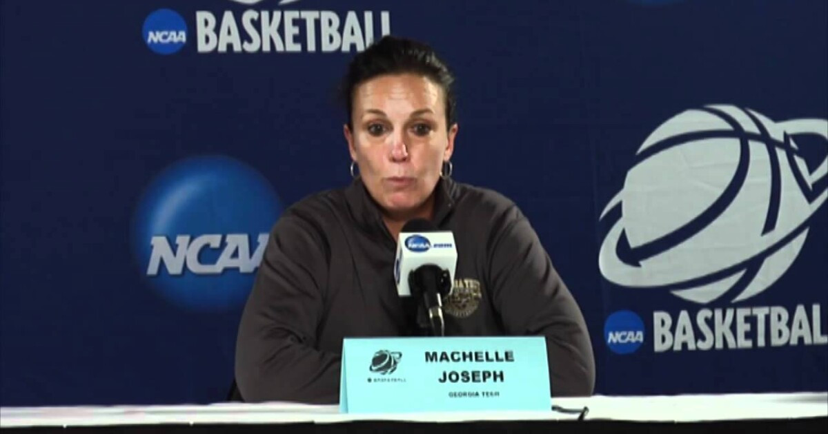 Georgia Tech Women’s Basketball Coach MaChelle Joseph Press Conference ...