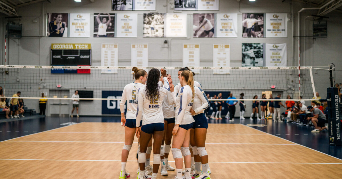 Georgia Tech Volleyball Set for Major Test Against Ranked Teams at ...