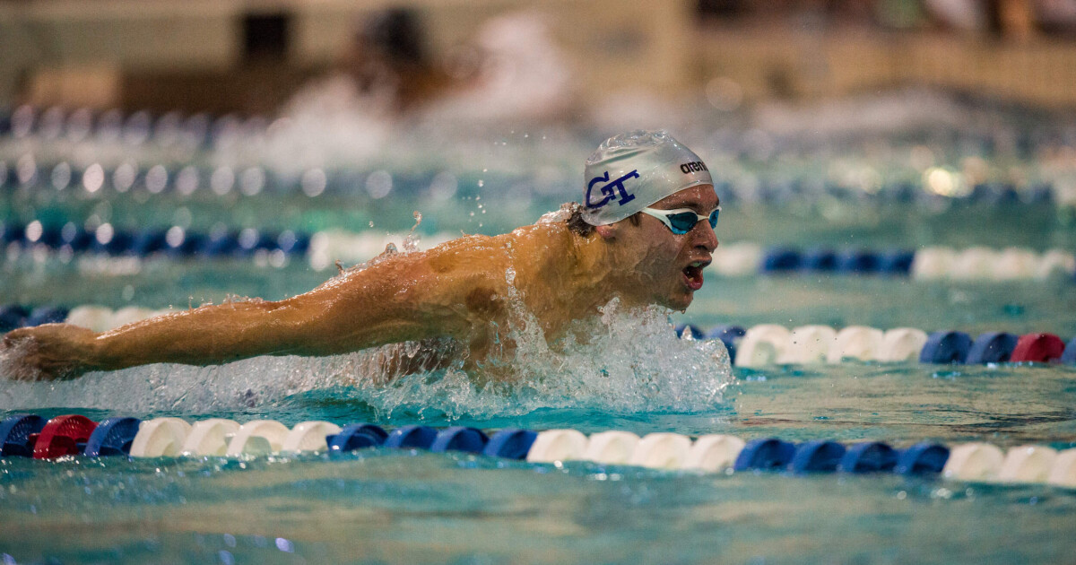 Christian Ferraro Named ACC Men’s Swimmer of the Week – Georgia Tech ...