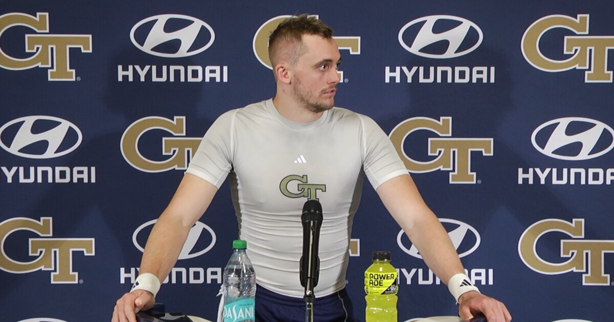 VIDEO: GT Football Week 13 Media Availability – Football — Georgia Tech ...