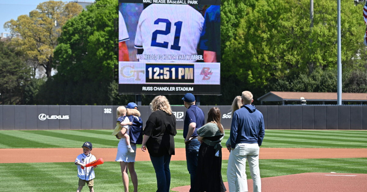 PHOTO/VIDEO: Jim Poole Remembrance Day – Baseball — Georgia Tech Yellow ...